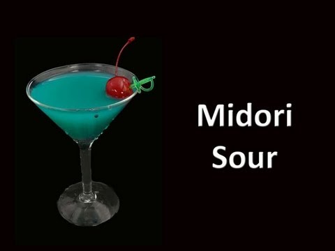 Midori Sour Drink Recipe HD