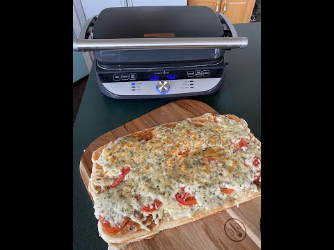 Deluxe Electric Grill & Griddle: Tomato Basil Squares
