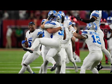 Lions vs Texans CRAZY ending!!!