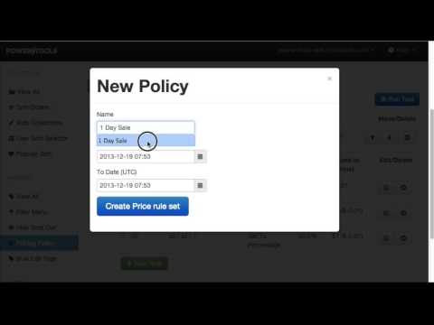 Pricing Policy