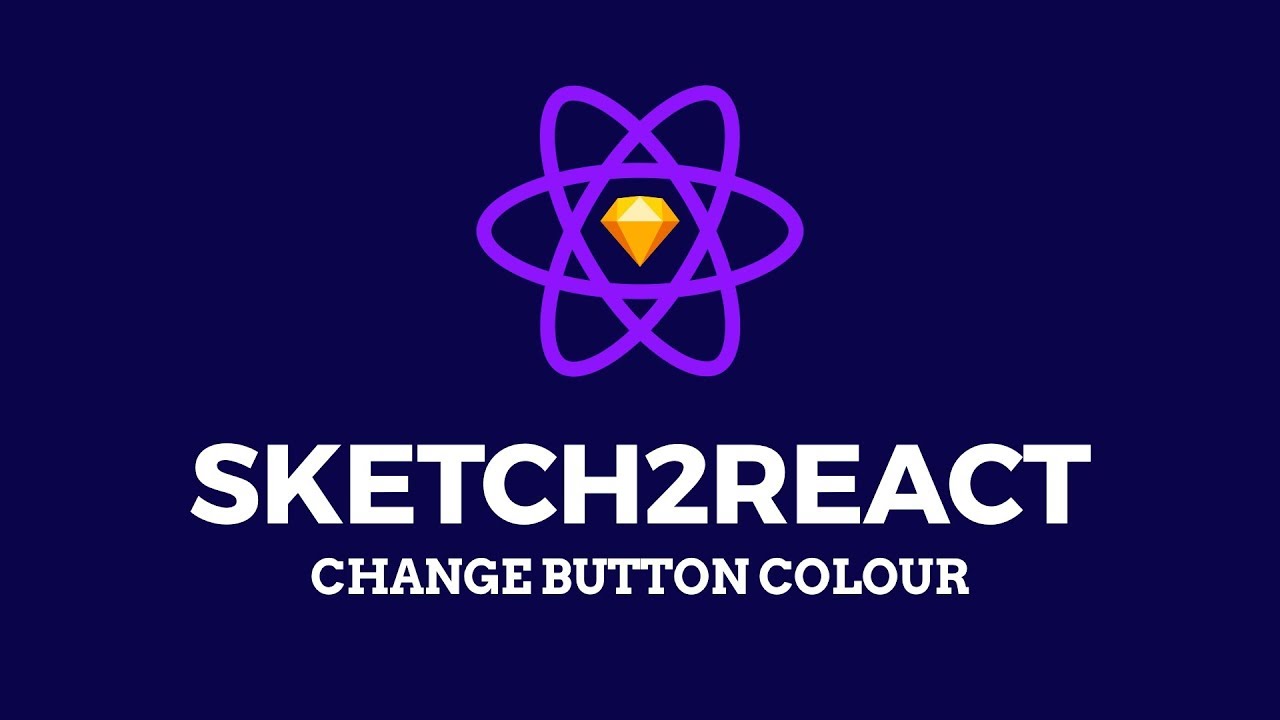 How To Change Button Color - Sketch2React