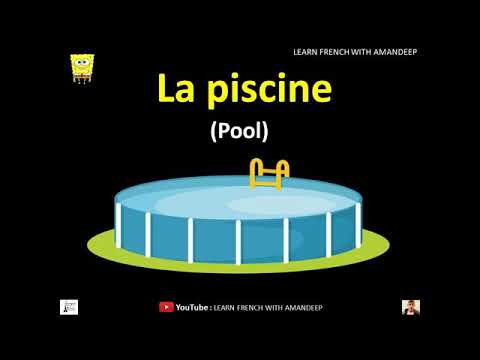 How To Say "Pool/Swimming Pool" In French|#Shorts|#French|By Amandeep Singh Kalsi