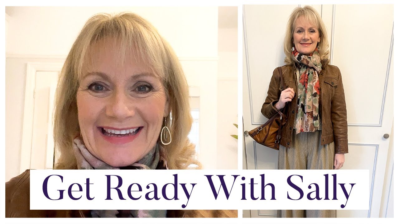 Get Ready With Sally for a Day of Shopping - GRWM - Fabulous Older Women