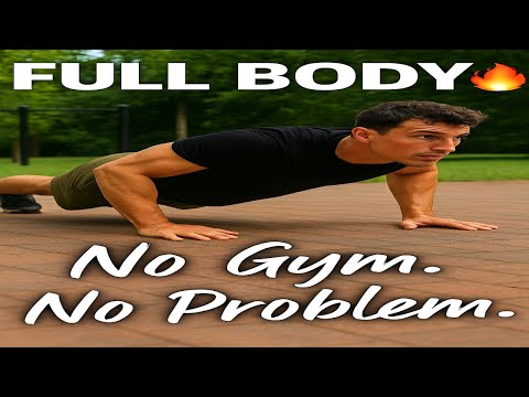 Outdoor Full Body Calisthenics Workout | No Equipment Home-Friendly Routine