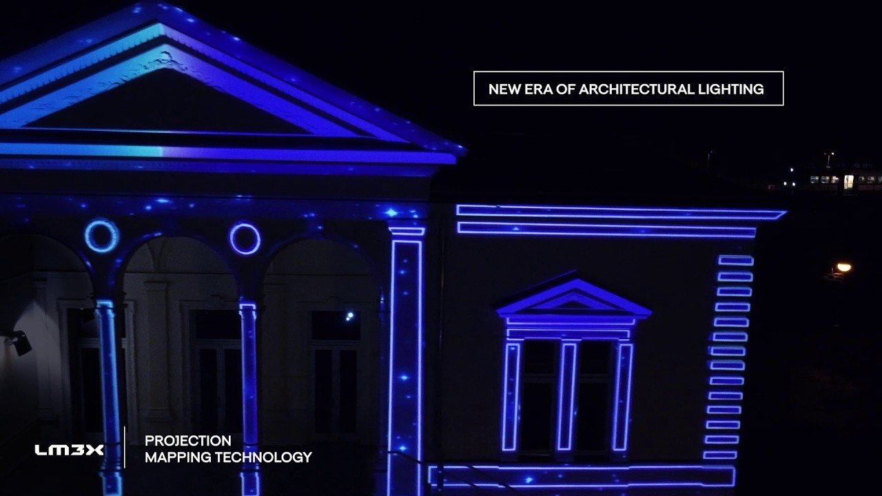 Projection Mapping Technology by LM3X: unique features, how it works, how to prepare content.