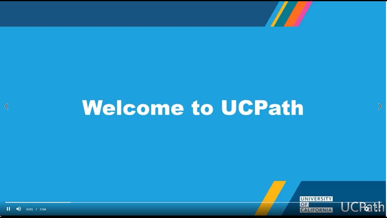 Welcome to UCPath