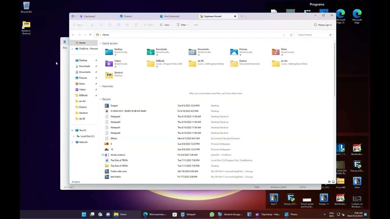 Groupy 2 tabs preview popup test