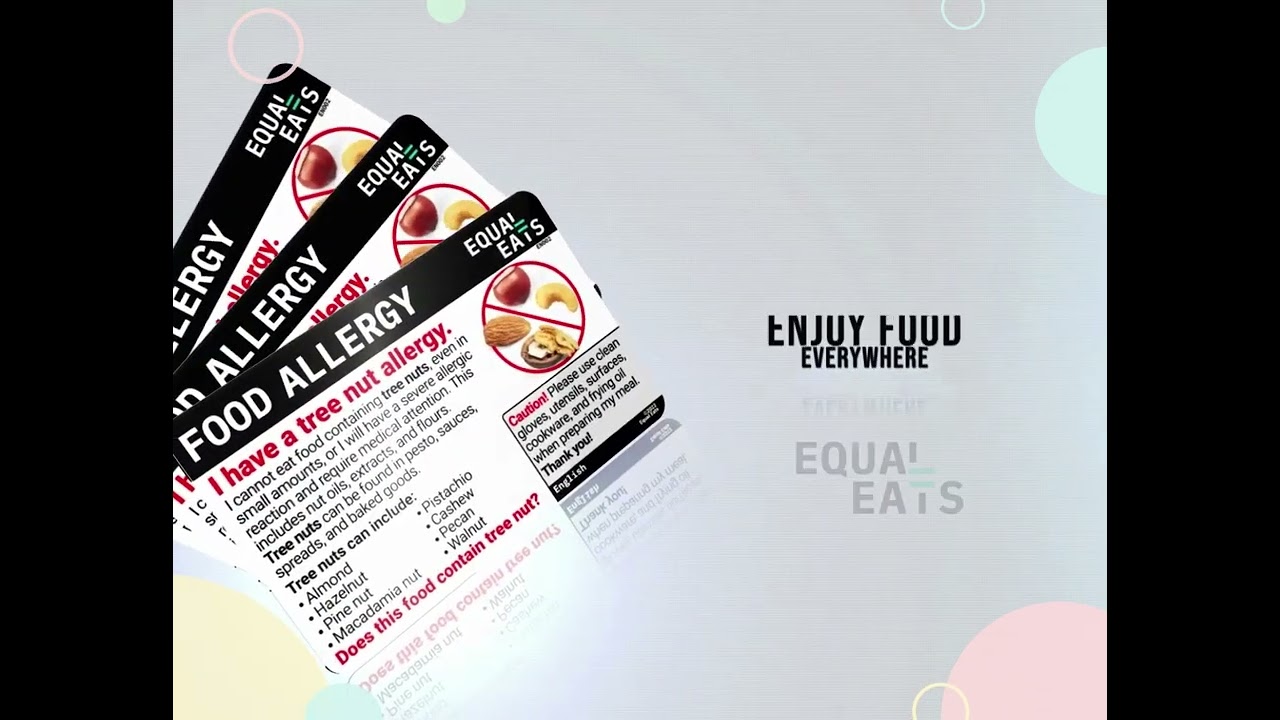 Equal Eats Tree Nut Allergy Card Video