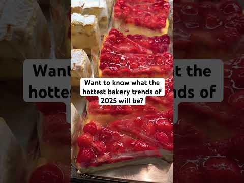 Discover 2025’s biggest bakery trends on our blog! #bakingindustry #bakery #bakerytrends #baking