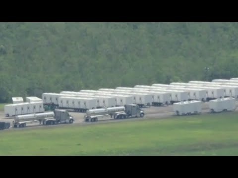 "Alligator Alcatraz" detention camp for migrants getting set up