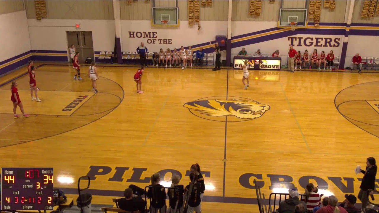 Pilot Grove High School vs Smithton R-VI Womens Varsity Basketball