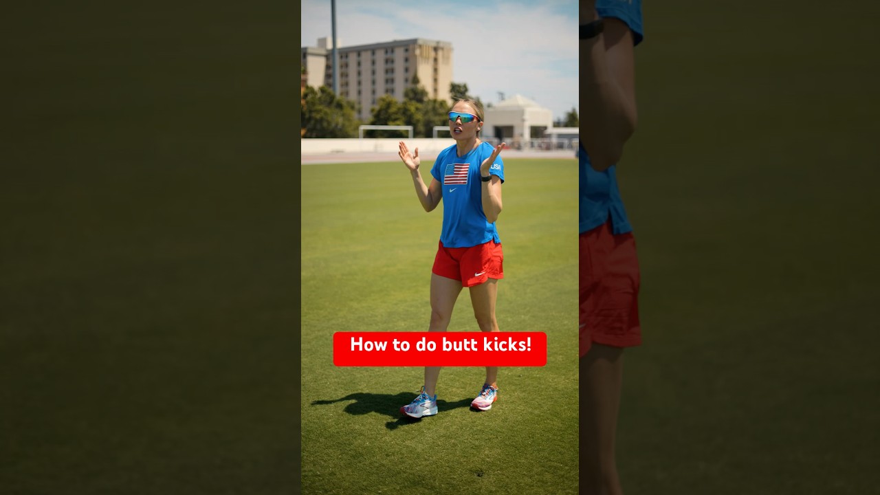 Learn How To Do Butt Kicks #runningtips