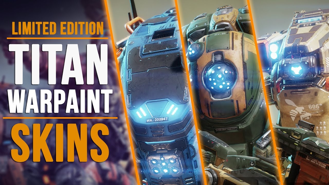 TITANFALL 2: NEW LIMITED EDITION TITAN SKINS (FRONTIER DEFENSE DLC)