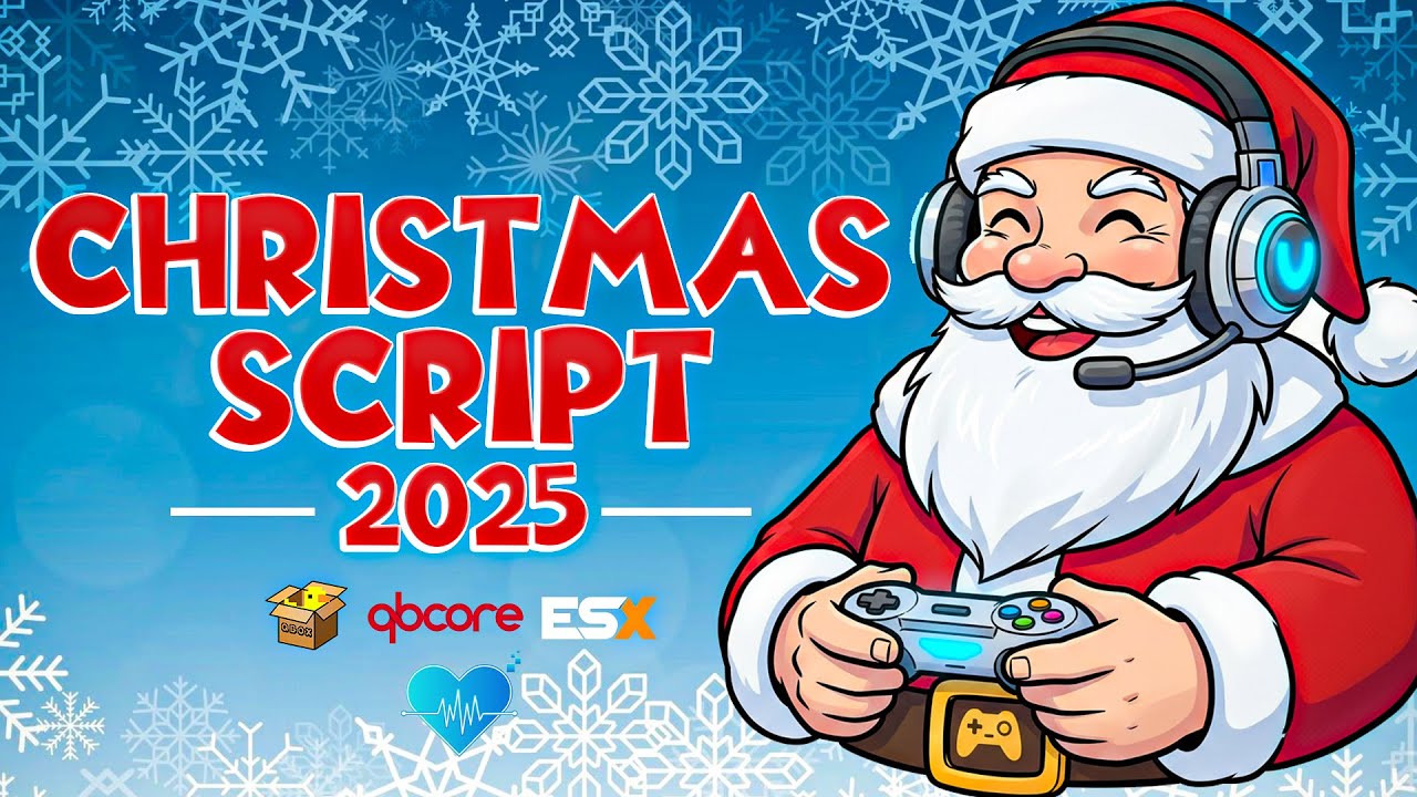 FiveM Christmas Script 2025 | ESX, QBCore, QBox | Showcase Video