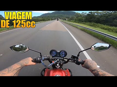 VIAGEM DE FACTOR 125cc | Rodovia o Tempo Todo
