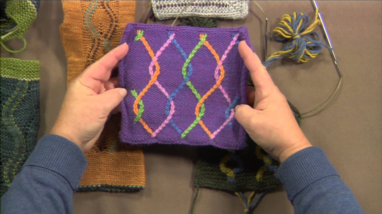 Vertically Stranded Colorwork
