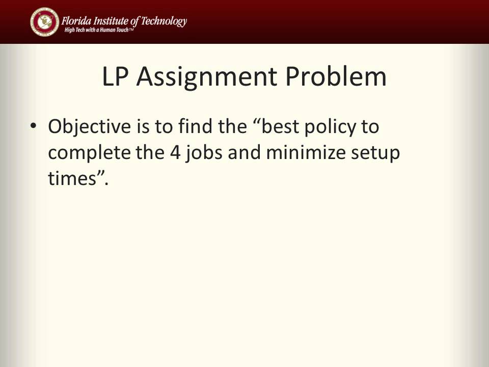 LDO LP Assignment v01 narrative v1