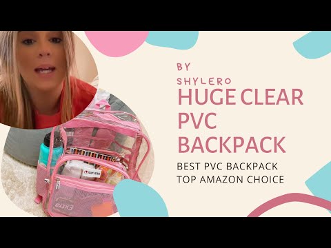 SHYLERO CLEAR PVC BACKPACK REVIEW BY @MISSKAITCLASSROOM!