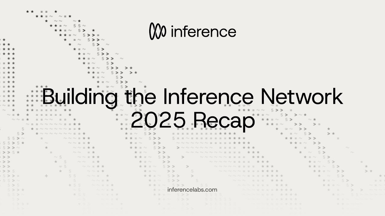 Building the Inference Network - 2025 Recap