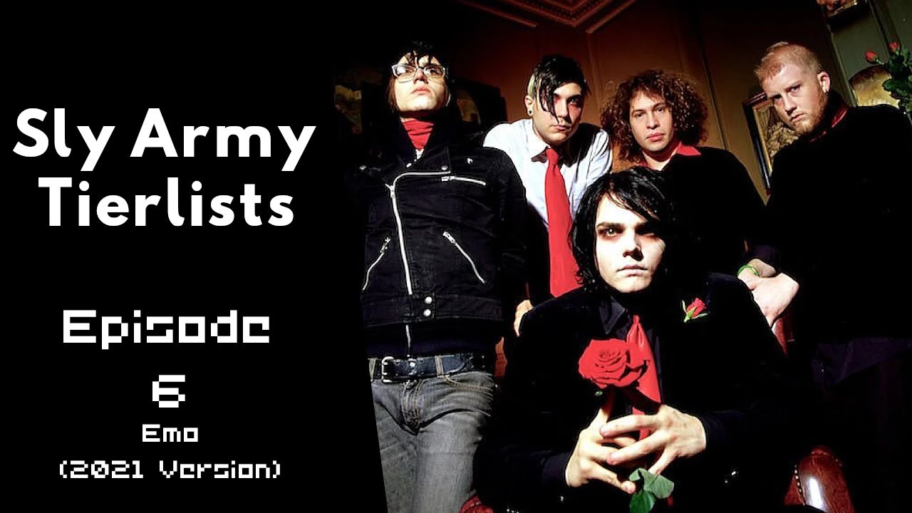 We Ranked Emo Bands | The Sly Army Tierlists (ft Psy13) (Reupload)