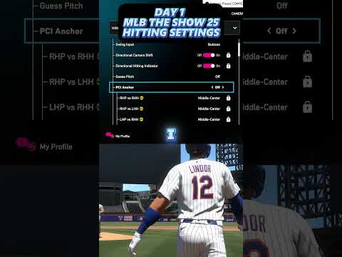 The BEST Hitting Settings MLB The Show 25