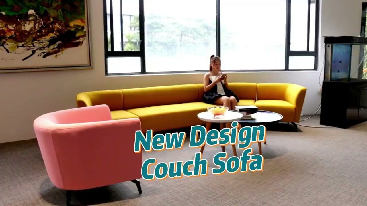 Custom Design Modular Seat Modern Reception Sofa Fabric Sectional Office Sofa