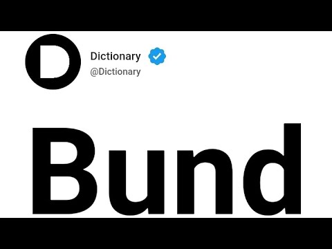 Bund Meaning In English