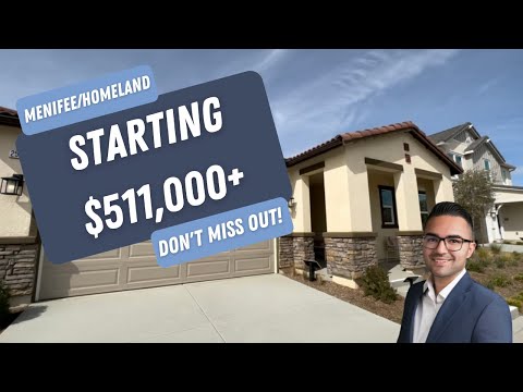 Menifee/Homeland KB Home For Sale - Sage at Countryview - Plan 2387 - $511k - 4bd - 2,387sqft