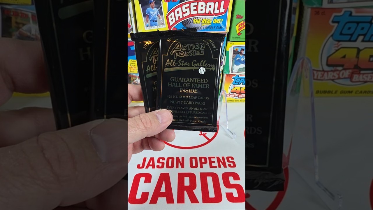 👉1993 Action Packed All-Star Gallery Baseball Cards