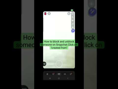 How to block and unblock someone on Snapchat