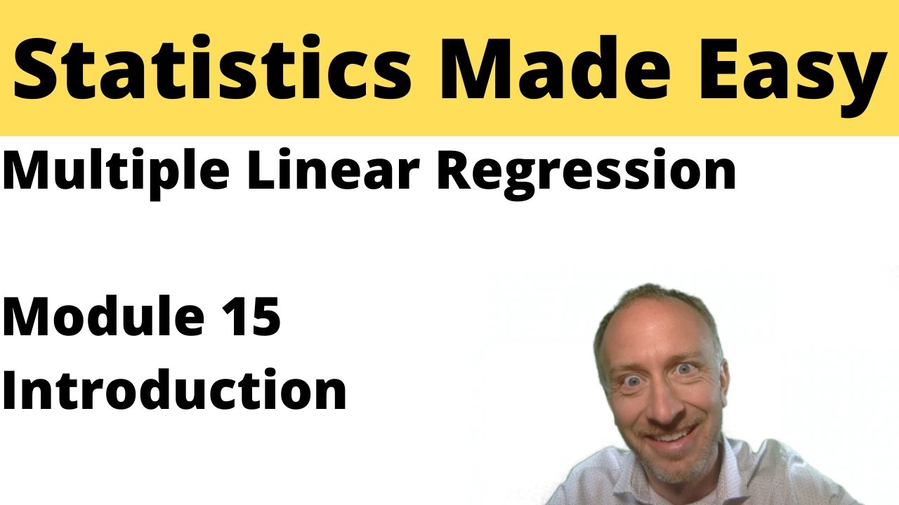 Statistics - Module 15 - Multiple Linear Regression