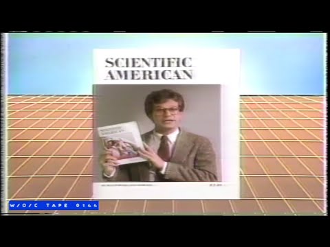 Scientific American Subscription Commercial - 1986