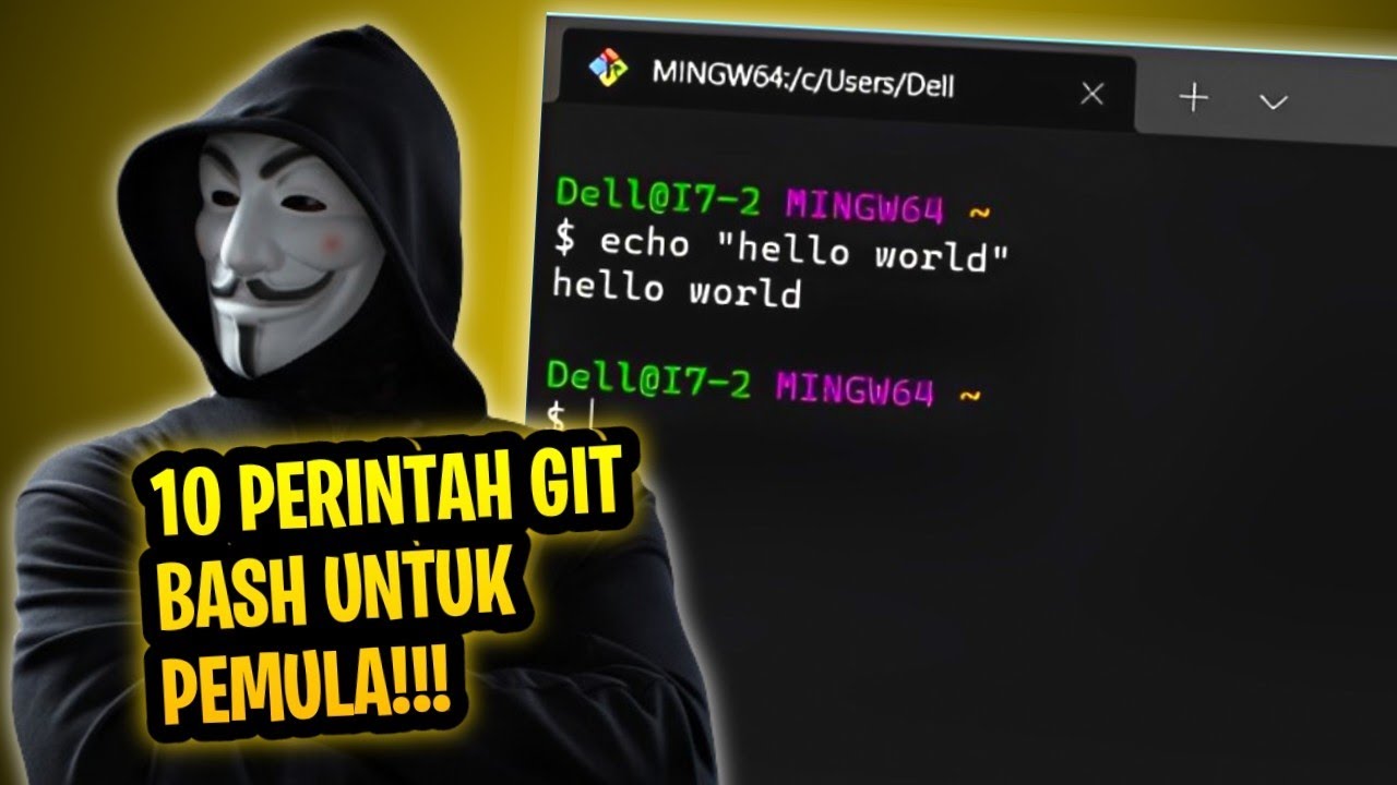 TUTORIAL GIT BASH UNTUK PEMULA