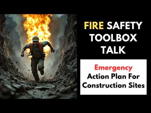 Fire Safety Toolbox Talk: Emergency Action Plan For Construction Sites