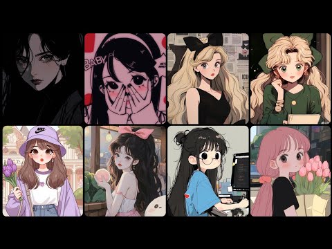 cute anime girl Facebook, Instagram profile picture πβ¨ please like comment and subscribe#subscribe β¨