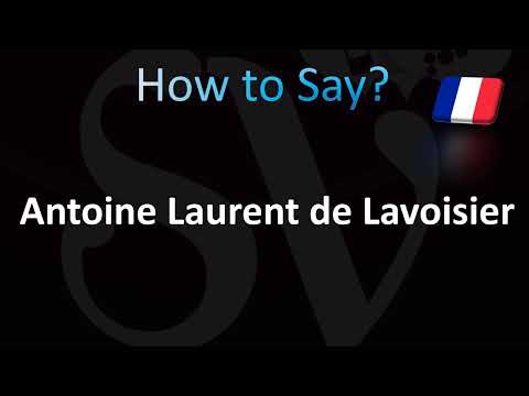 How to Pronounce ''Antoine Laurent de Lavoisier'' Correctly! (French)