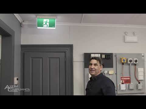 Inspect and test emergency and exit lighting systems