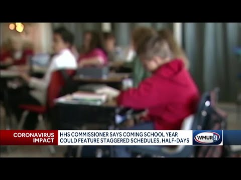 State official says coming school year could include staggered schedules, half-days