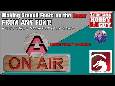 💡How to turn ANY FONT into a stencil font! Solving the issues when cutting out letters!