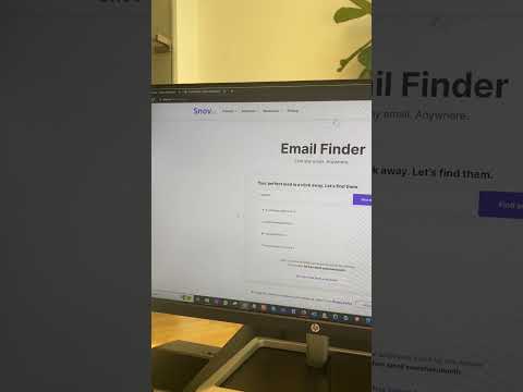 Mit snov.io kann man alle Email Adressen einer Firma rausfinden #emailadresse