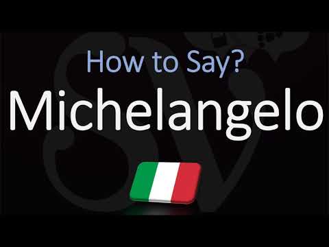 How to Pronounce Michelangelo in Italian? (CORRECTLY)