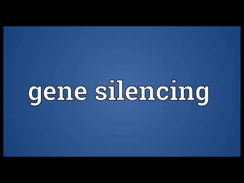 Gene silencing Meaning