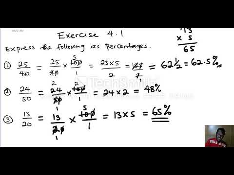 JSS2 MATHS PERCENTAGES