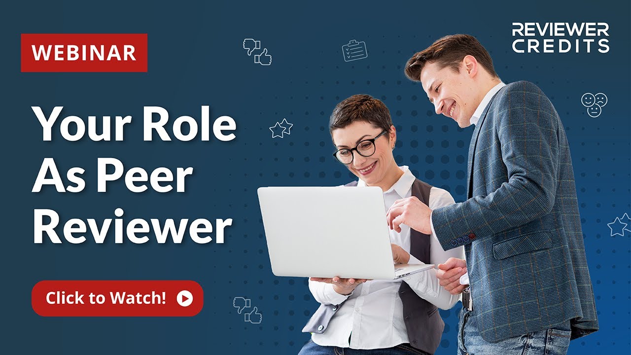 Your role as peer reviewer