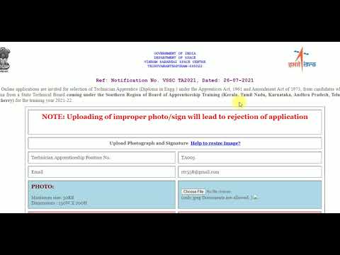 HOW TO APPLY ISRO VSSC APPRENTICE 2021|isro vssc apprentice vacancy 2021 online form|#vssc_jobs_2021