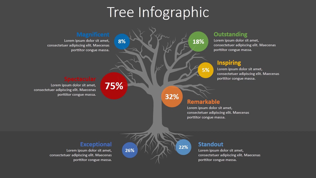 Three with Round Options Infographic - Free Google Slides theme and PowerPoint template