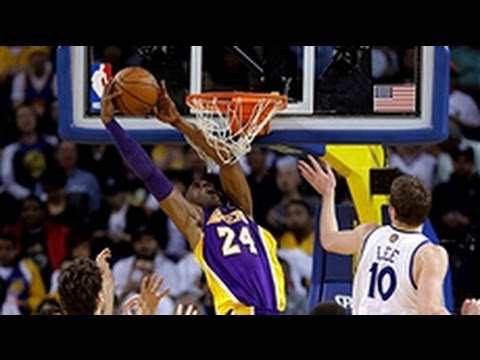 Kobe Bryant’s Crazy Throwback Double-Clutch Reverse Dunk – UPROXX