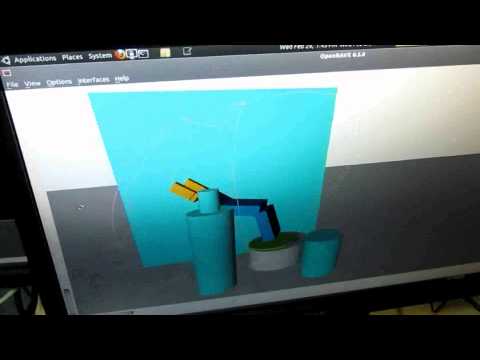 Control of 5 DoF Robot Arm using OpenRave, RISE Robots, IITM | I think I can, Therefore I am...