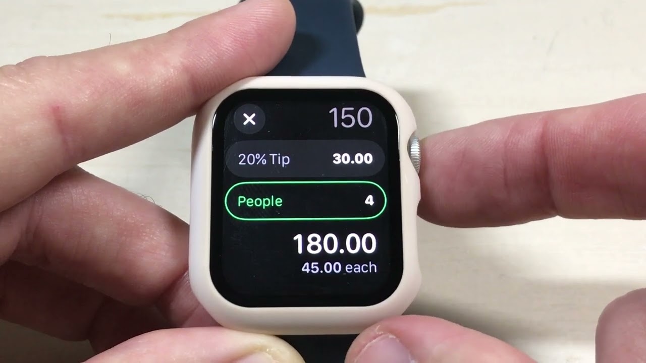 Tip Calculator feature on Apple watch!