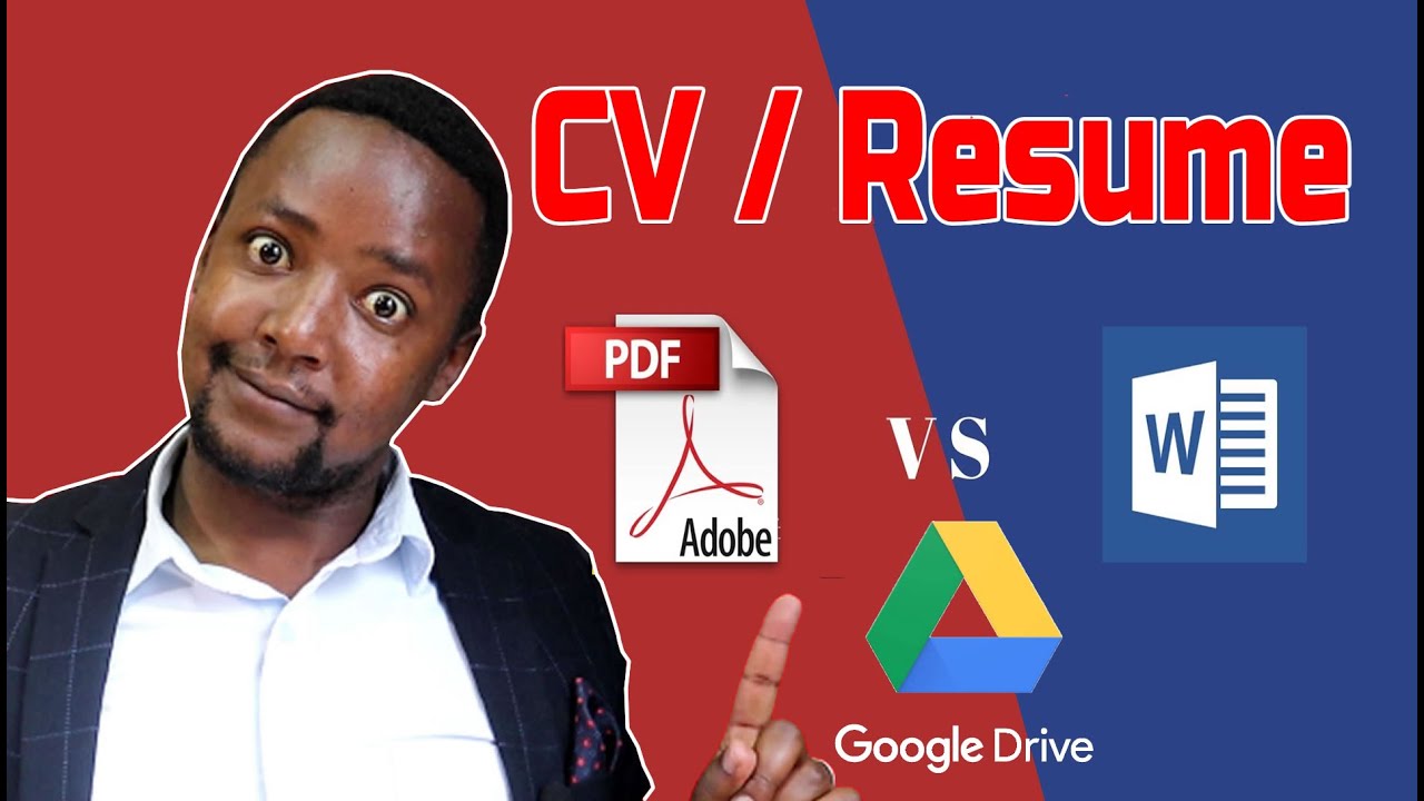 How to Write a CV in 2026 - CV in Word or PDF or Google Drive - CV Writing Tips